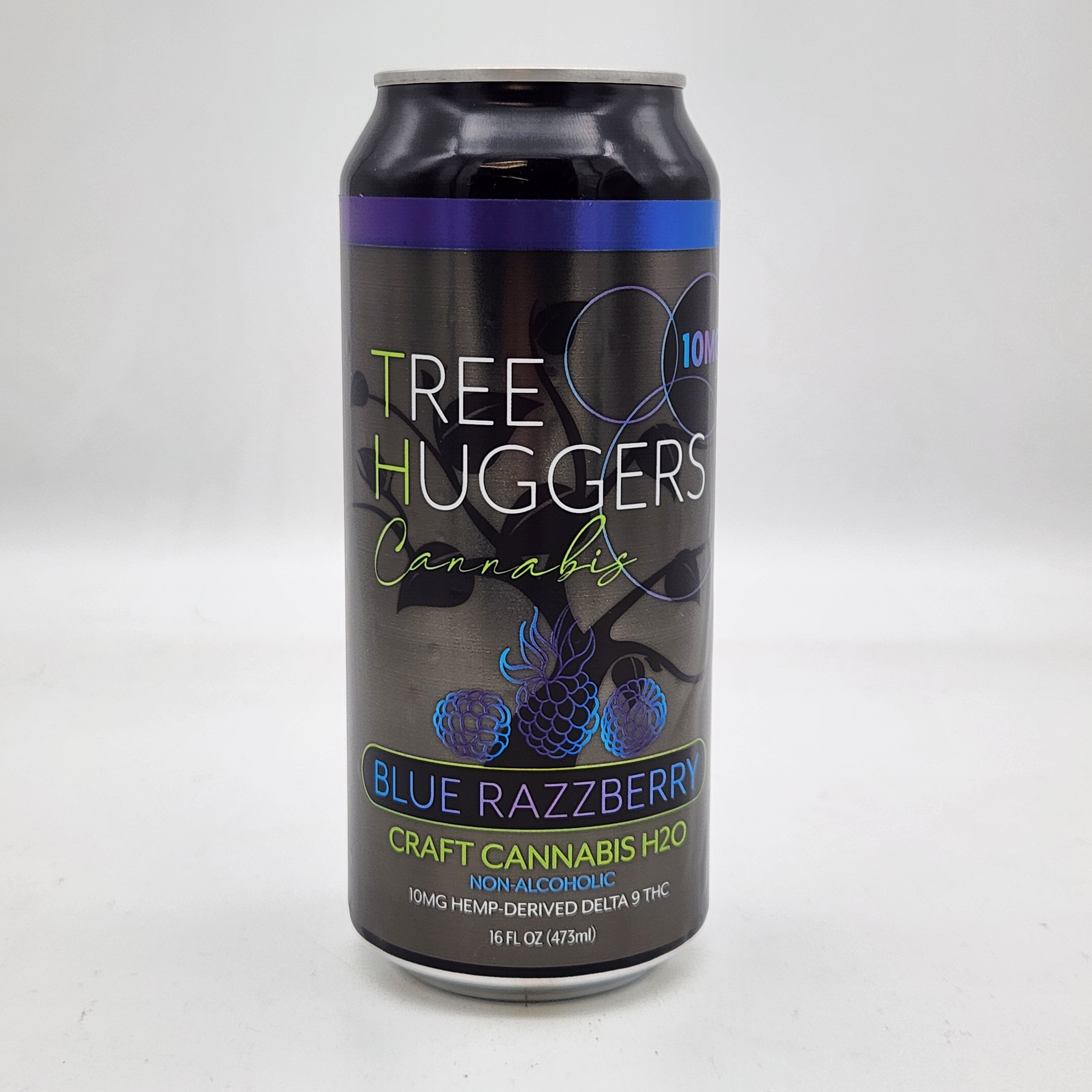 Craft Cannabis H2O 4 Pack – Blue Razzberry 10mg – Tree Huggers Cannabis