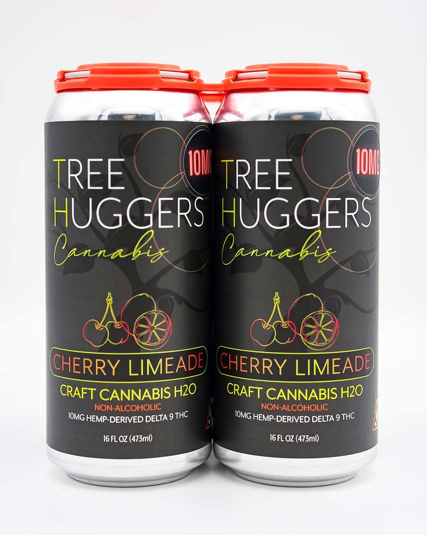 Craft Cannabis H2O 4 Pack – Cherry Limeade 10mg – Tree Huggers Cannabis