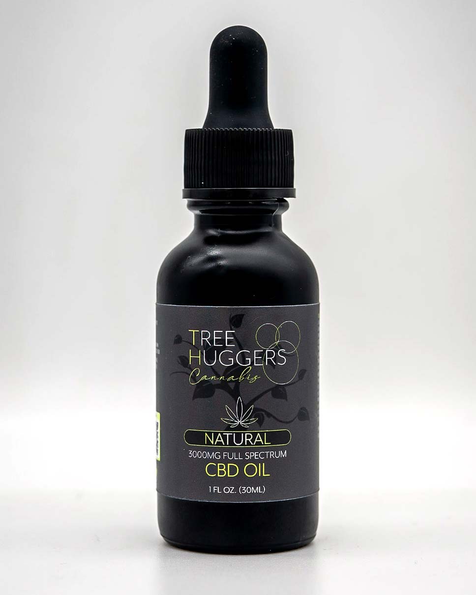 Full Spectrum CBD Oil - Natural - 3000mg – Tree Huggers Cannabis