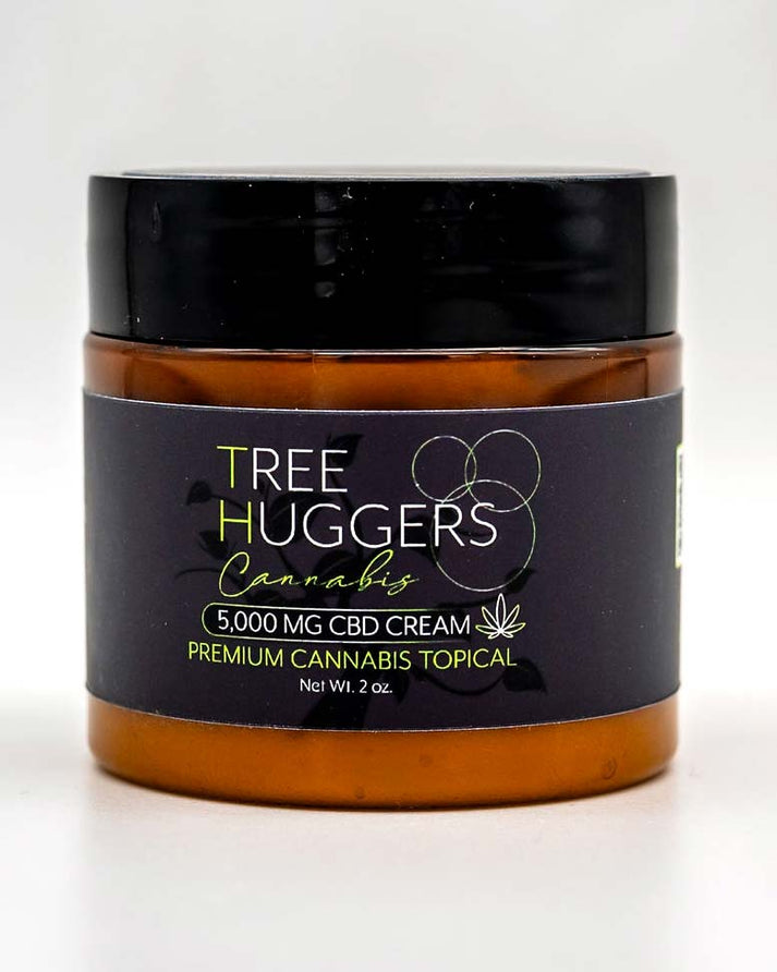 Full Spectrum CBD Topical Cream - 5,000mg - 2oz – Tree Huggers Cannabis