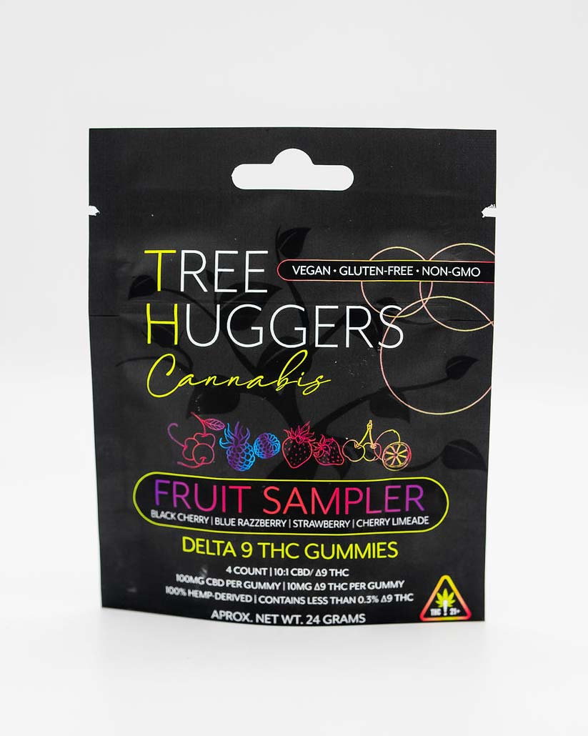 Delta 9 THC Gummy - Fruit Sampler Pack - 4 Pack – Tree Huggers Cannabis